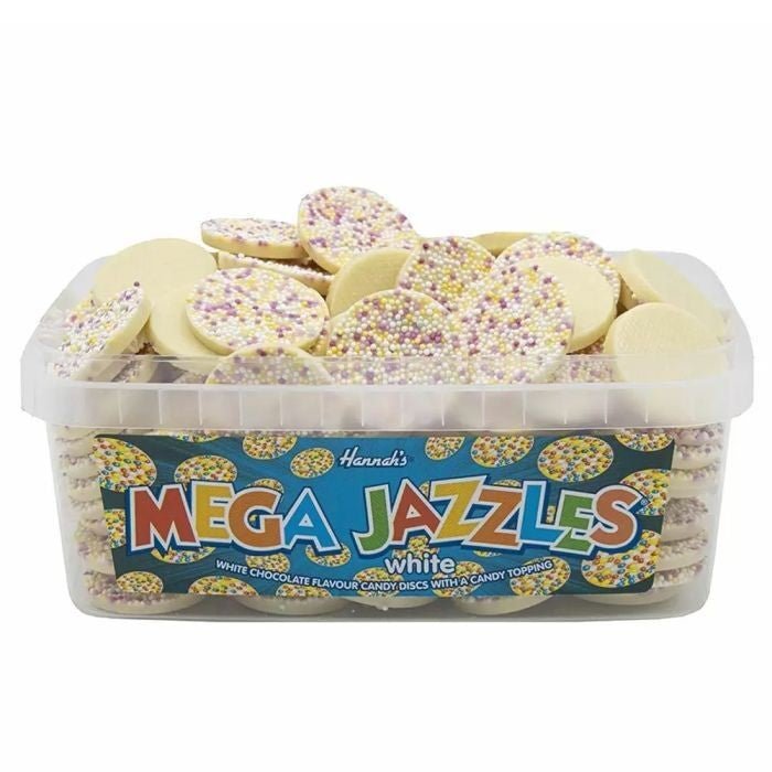 Hannahs Mega Jazzles White Chocolate 120 Count