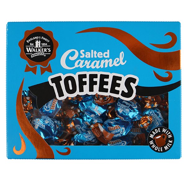 Walker's Salted Caramel Toffees Gift Box 350g - Jessica's Sweets Walker's Salted Caramel Toffees Gift Box 350g - Jessica's Sweets