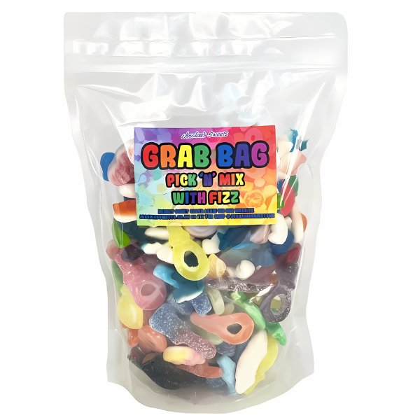 1kg With Fizz Grab Bag - Jessica's Sweets