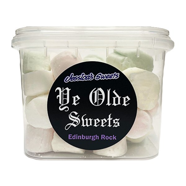 Jessica's Sweets Ye Olde Sweets Edinburgh Rock 170g